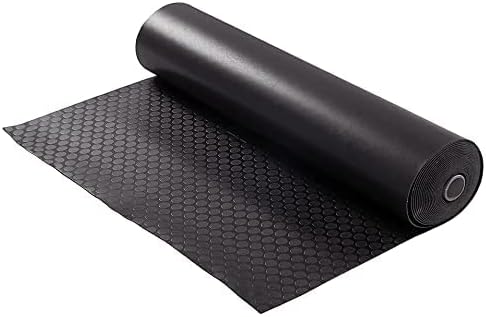 VARDHAMAN Electrical Insulating Rubber Mat | 33KV / Class C (1 Mtr x 2 ...