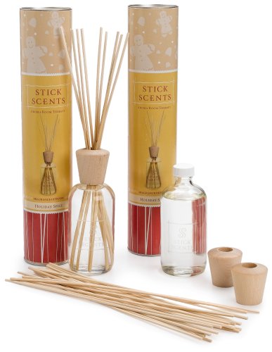 Amazon.com : Stick Scents Diffusers, Holiday Spice, 2-Count, 8-Ounce ...
