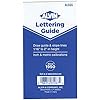 ALVIN AL666 Lettering Guide and Rule Template, Multipurpose Tool for ...