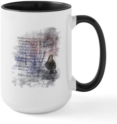 Amazon.com: POE Me Another Cup of Coffee 11 oz Mug Edgar Allan Poe The ...