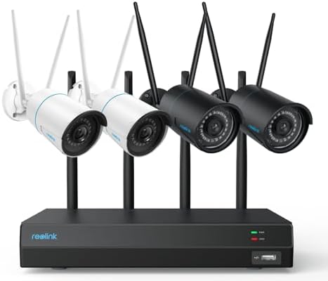Amazon.com : 5MP Wireless Security Camera System, 1 x 12CH Wi-Fi NVR ...
