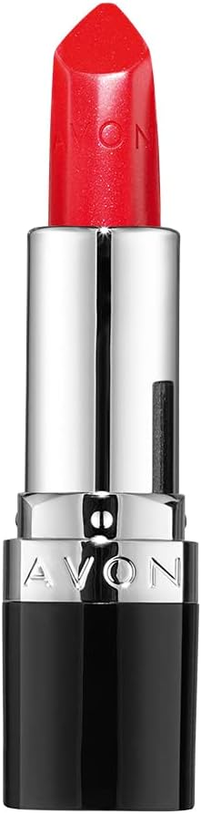 Avon Ultra Shimmer Lipstick Amber Embers, with a Moisture-retaining ...