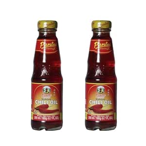 Pantai Chilli Oil 200ml Imported | Authentic Thai Sauces, Seasonings And Chili Paste - Pack of 2 ...