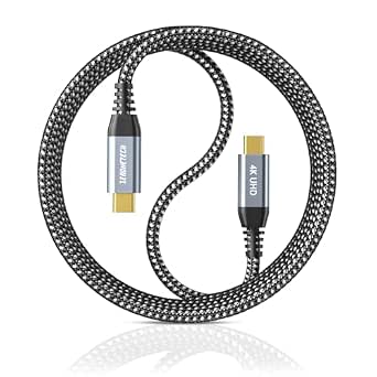 Amazon.com: ARZOPA 10FT USB C Monitor Cable, 4K@60Hz Ultra-HD Video ...