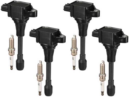 Amazon.com: MECERO Ignition Coil Pack UF549 and Spark Plug 93501 ...