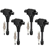Amazon.com: SYKRSS Set of 4 UF735 Ignition Coil Pack and SP539 spark ...