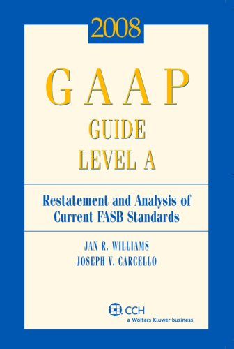 Amazon.com: GAAP Guide Level A on CD-ROM, 2008 (Standalone CD ...