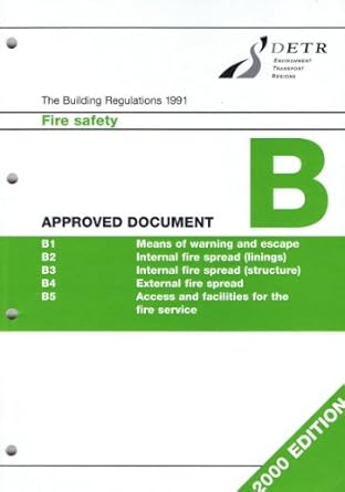 Amazon.co.jp: Approved Document B (Building Regulations, 1991) : Great ...