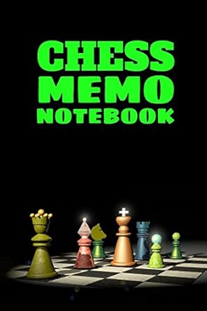 Amazon.com: Chess Memo Notebook: 9781542449151: Parker, Pie: Books
