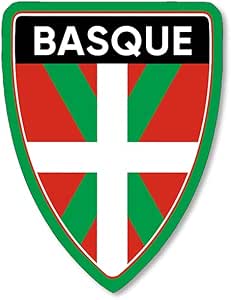 Amazon.com - Basque Shield Sticker (Shaped Logo Spain Spanish Futbol ...