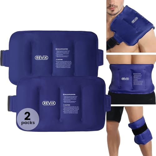 Amazon.com: Back Gel Ice Pack Wrap: Pain Relief Heat Pad for Hot & Cold ...