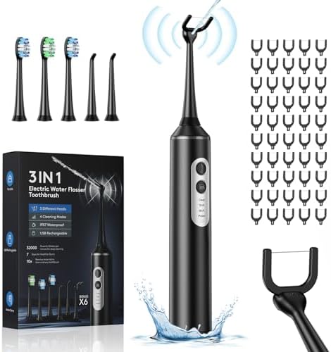 Amazon.com: SLATE Electric Flosser | 3-in-1 Electric Flosser for Teeth ...
