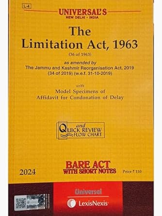 Buy LIMITATION ACT, 1963, EDITION 2024, BARE ACT Book Online at Low Prices in India | LIMITATION ...