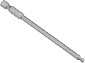 H4 (4mm) Spherical Head Screwdriver Bits, S2 Steel Magnetic Drill Bit 3 ...