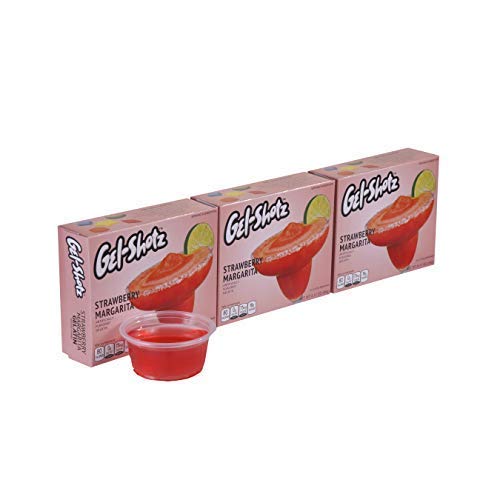 Amazon.com : Gel-Shotz Strawberry Margarita Gelatin (3-Boxes) : Grocery ...