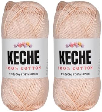 Amazon.com: Cotton Yarn - 100% Cotton Yarn for Crocheting and Knitting ...