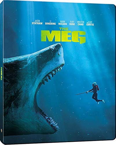 Amazon.com: The Meg (Limited Edition Steelbook) [4K Ultra HD + Blu-ray ...