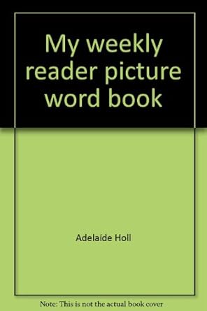 My weekly reader picture word book : Amazon.in: Books