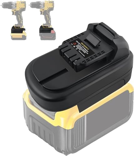 Amazon.com: TEPULAS Battery Adapter for Dewalt 20V to 12V Power Tools ...