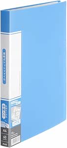 Amazon.co.jp: プラス 透明ポケットファイル クリアーファイル A4縦 40ポケット 不透明タイプ ブルー FC-940TPF : 文房具・オフィス用品
