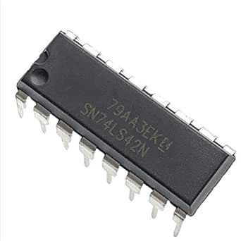 Amazon.com: 10 Pcs SN74LS42N 74LS42 DIP-16 74LS42 Decimal Decoder ...