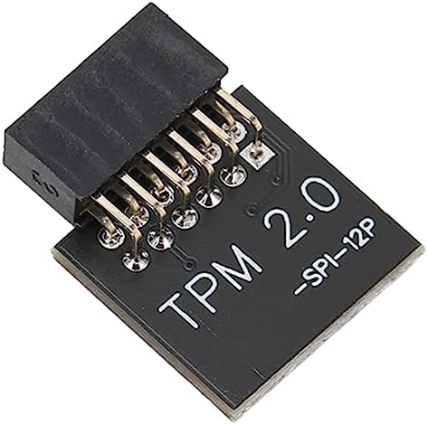 Amazon.com: Goshyda TPM2.0 Encryption Security Module for GIGABYTE Mainboard, SPI 12Pin, Win 11 ...