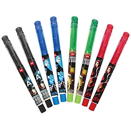 Cello Butter Gel Pen Special Marvel Avengers Hero and Disney Princes ...