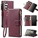 Amazon.com: Shieldtop for Samsung Galaxy S23 FE 5G Wallet Case with Card Holder Women Men,Galaxy ...