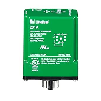 Symcom 3-phase Voltage Monitor, 8-pin Socket Mount, Spdt 201a: Amazon ...