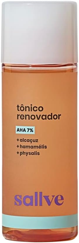 Sallve Tônico Renovador 120Ml - Aha 7% | Amazon.com.br