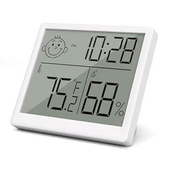 meross Hygrometer Indoor Thermometer Humidity Meter, Digital Room ...