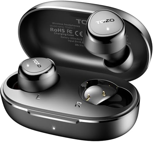 delinuo Écouteurs Bluetooth 2019 - sans Fil - avec Batterie de 6000 mAh ...