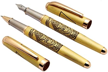 Ledos Lord Tirupati Balaji Special Edition Fountain & Ballpoint Pen Set ...