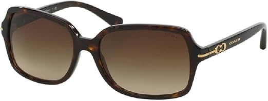 Coach L087 BLAIR HC8116 Sunglasses 500113-56 - Dark Tortoise Frame ...