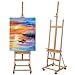 Amazon.com: Somime Beechwood H-Frame Studio Easel, Artist Easel with ...
