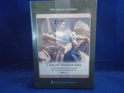 Amazon.com: Concert Masterworks 4-DVD Set The Great Courses Fine Arts ...
