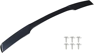 Amazon.com: GXYWADY ABS Plastic Rear Trunk Lip Spoiler Wing ZR1 ...