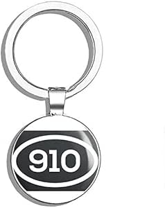 Amazon.com: PRS Vinyl 910 Area Code Sticker North Carolina Fayetteville ...