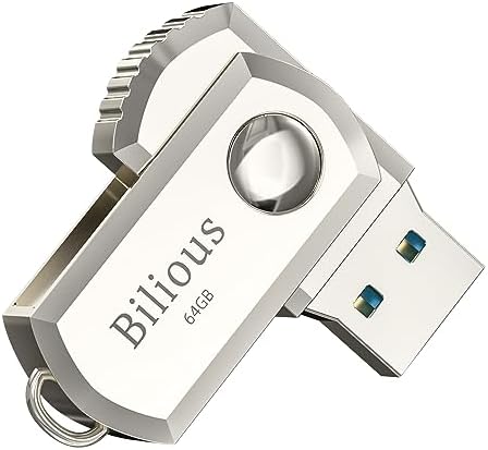 Amazon.com: Bilious USB Keychain Flash Drive 2.0 128G, Metal Style ...