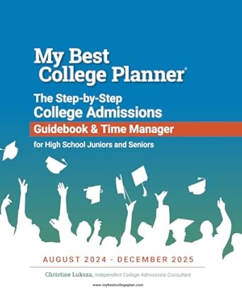 Amazon.com: My Best College Planner: The Step-by-Step College ...