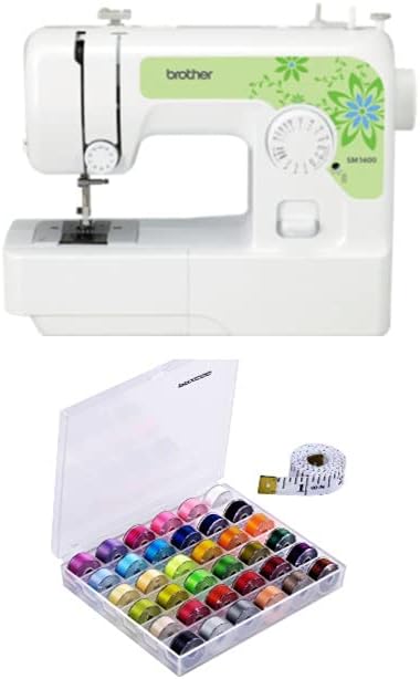 Amazon.com: Brother Sewing SM1400 14 Stitch Sewing Machine (White ...