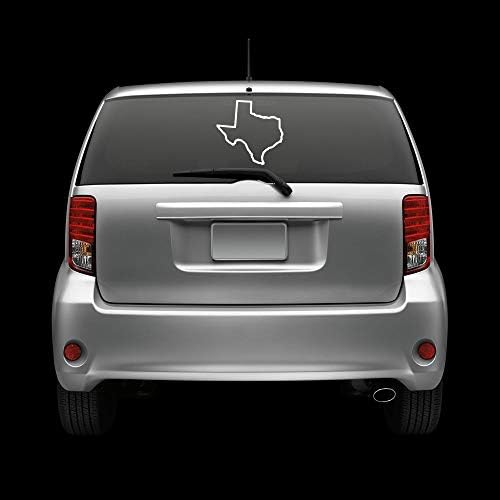 Amazon.com: Texas Outline Windshield Sticker Self Adhesive Vinyl Decal ...