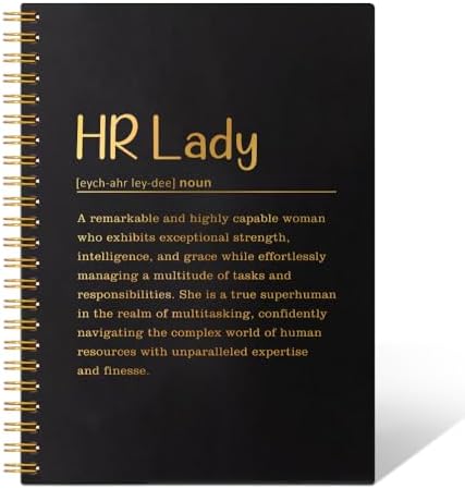Amazon.com : THEBESTU HR Lady Definition 160 Pages Hardcover Blank ...