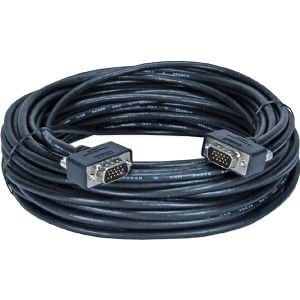 Amazon.com: 100' High-Performance Ultra-Thin VGA/QXGA Cable : Electronics
