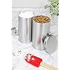 Amazon.com: Solstice Double Seal Tea Canisters (4-Pack, Large); Round ...