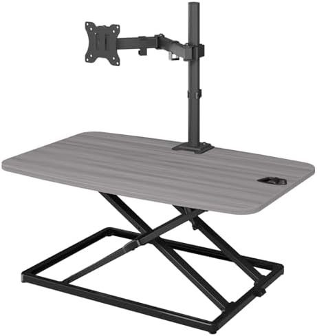Amazon.com: JOY worker Standing Desk Converter with Single Monitor ...