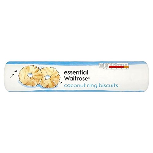 Amazon.com: Coconut Ring Biscuits essential Waitrose 300g (Pack of 4 ...