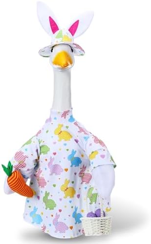 Amazon.com: Seenelling Cowboy Goose Outfits for 23'' High Cement or ...