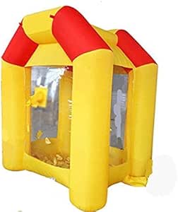 Amazon.com: BOCOBMTN Inflatable Cash Booth Inflatable Money Cube 2 Opening Inflatable Grab Money ...