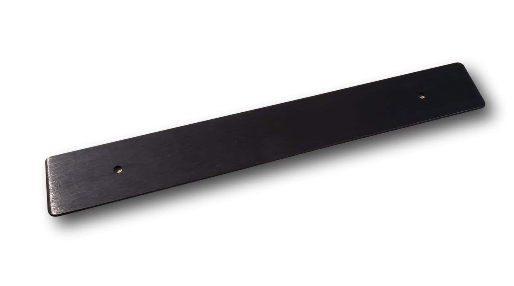 Snapklik.com : Blank Aluminum Black Front License Plate Delete For ...